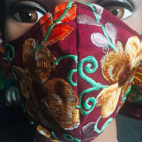 MEXICANA | Accessories | Authentic Mexican Embroidered Handmade ...